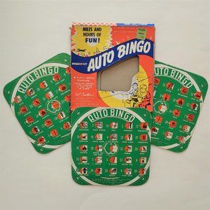 Vintage | Games | Vintage Highway Auto Bingo Game Set No 9 Regal | Poshmark